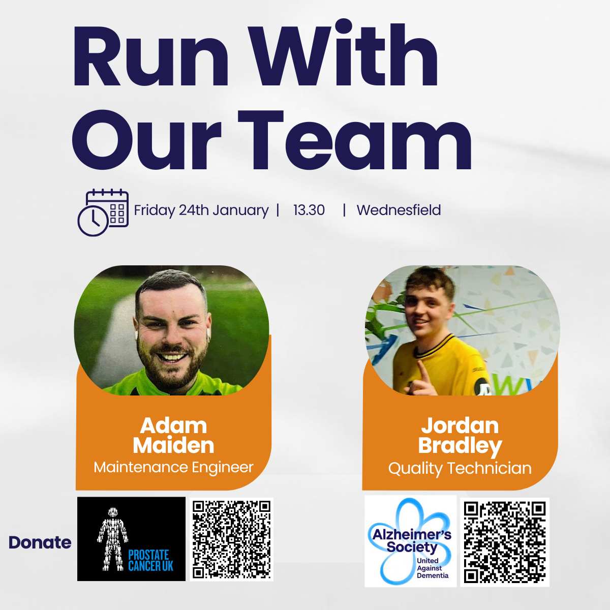 Support Our Team Members Run for Charity - Jenks & Cattell Engineering